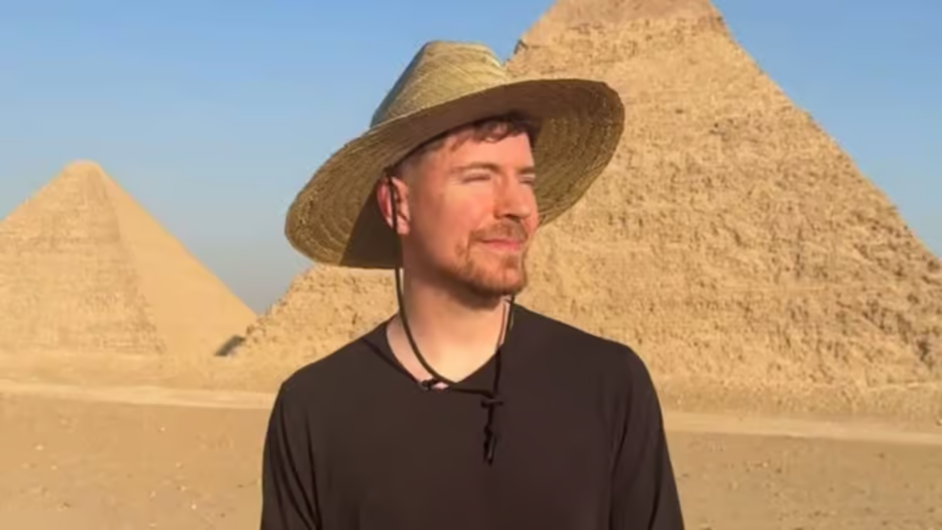 MrBeast rents the Great Pyramids of Giza for 100 hours | Al Bawaba